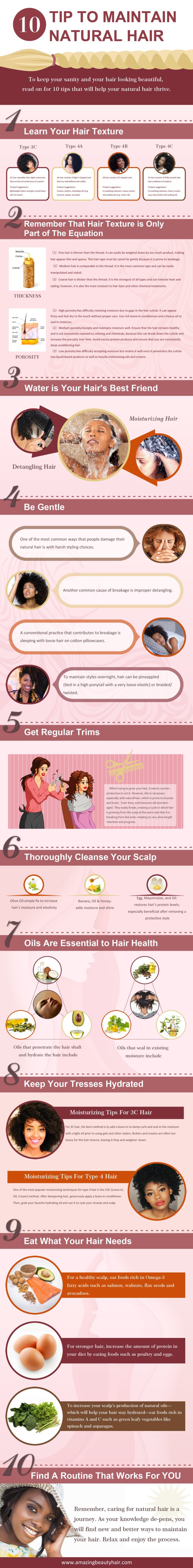 Maintain Your Natural Hair | TipsfromTia.com